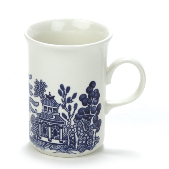 Vintage | Dining | Vintage Churchill England Blue Willow Tall Tea Mug ...